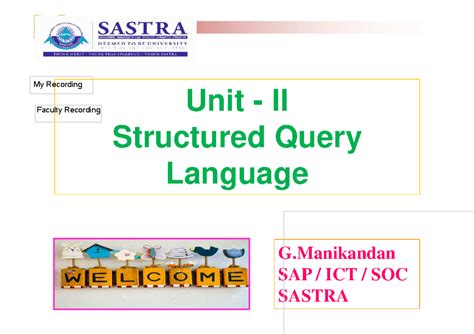 9 Sql Views Database Management System Notes Unit Ii