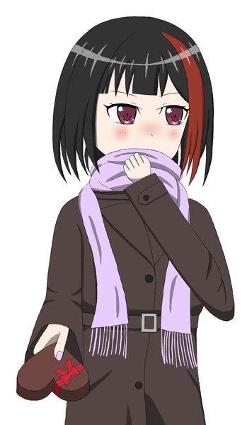 バレンタインチョコをくれる美竹蘭ちゃん はるねえ さんのイラスト ニコニコ静画 イラスト