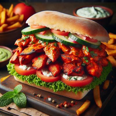 Low Sodium Chicken Tandoori Sandwich Recipe