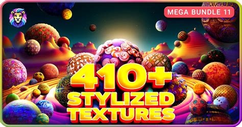 410 Stylized Textures Mega Texture Collection 11 2d 텍스처 및 소재