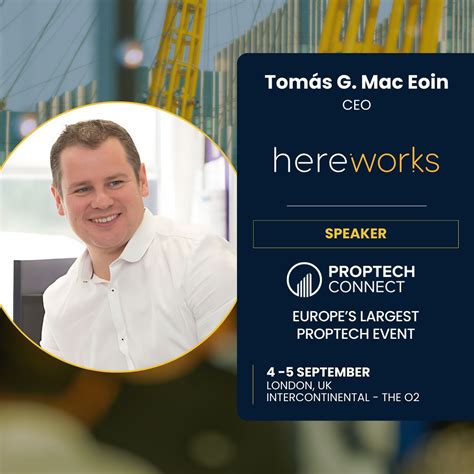 Hereworks On Linkedin Proptech Smartbuildings Innovation Msi Proptechconnect Ptc2024…