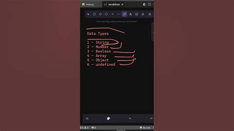 Data Types In Js Javascript Javascripttutorial Datatypes Youtube