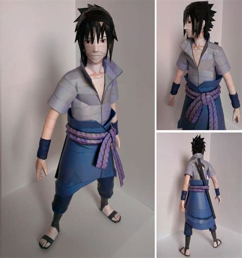 Sasuke Papercraft By Marlous2604 On Deviantart