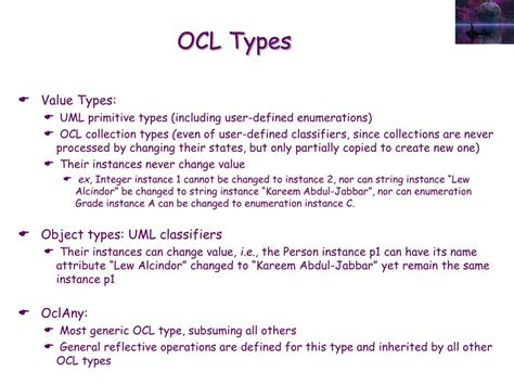 Ppt The Object Constraint Language Ocl Powerpoint Presentation Free Download Id 6234970
