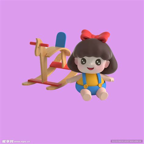 3d动画女孩 设计图 动漫人物 动漫动画 设计图库 昵图网