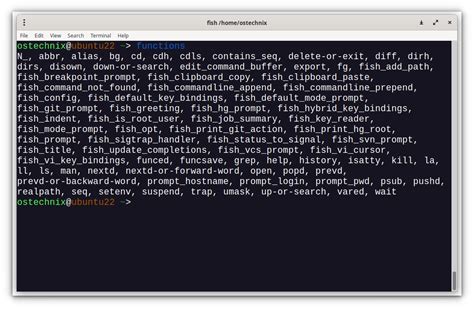 How To Manage Functions In Fish Shell On Linux Ostechnix