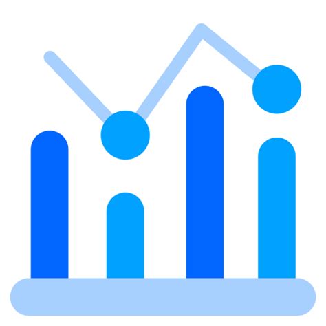 Analytic Chart Generic Blue Icon