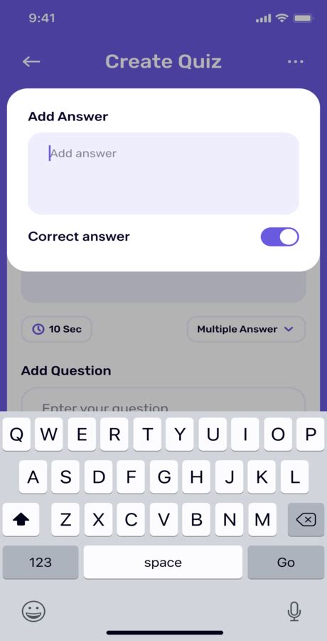 Quiz App Android Ios Figma Ui Kit Flutter Queezy Game By