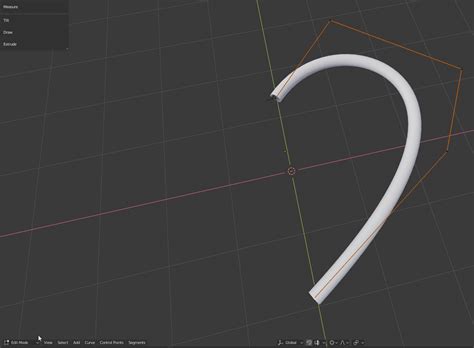 blender convert to mesh from curve