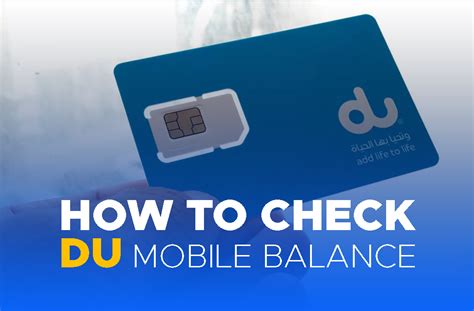 How To Check DU Balance Check Your Balance Easily Gulfinside