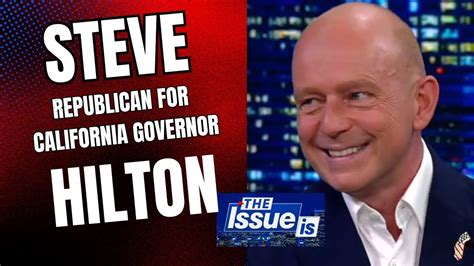 Californias Republican Governor Steve Hilton Full Interview Youtube