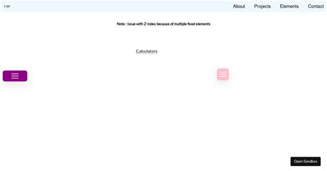 React Hamburger Menu Forked Codesandbox