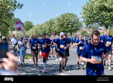 King Frederik Of Denmark Running At Royal Run Aarhus Denmark 21 May