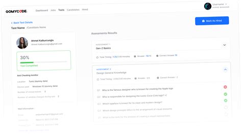 GOMYCODE Assessment Center
