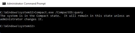 How To Enable Compact Os Feature In Windows 10