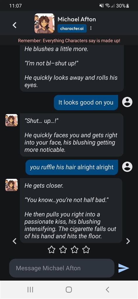 This Is Only One Example But Why Are All The Bots Flirting With Me This Past Week 🤨 Rcharacterai