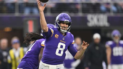 Kirk Cousins Is Nearing An Historic Td Mark Vikings Territory