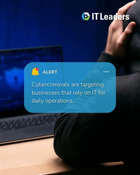 Cyberattacks Itsecurity Businesscontinuity It Leaders