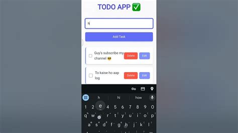 Build A Todo App With Reactjs Webdevelopment Reactjsproject