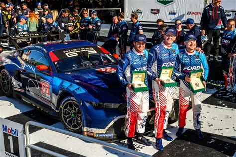 No 65 Ford Mustang Gt3 Victorious In 2025 Rolex 24