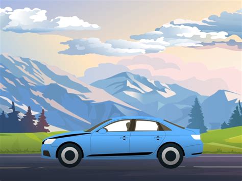 Artstation Running Car Animation