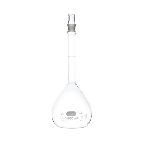 5640 1l Pyrex® 1l Class A Volumetric Flasks With Pyrex® Glass