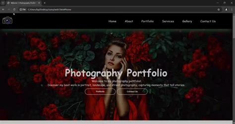 Sumedha Donolikar On Linkedin Internship Webdevelopment Html Css Photographyportfolio