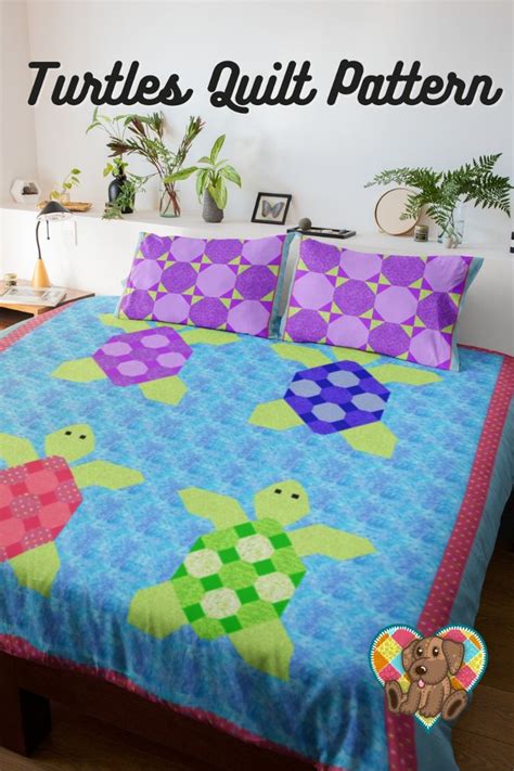 Turtles Quilt Pattern Pdf Downloadable Pdf Turtle Quilt Pattern Turtles