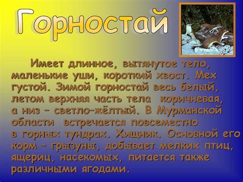 Животные Мурманской области презентация онлайн
