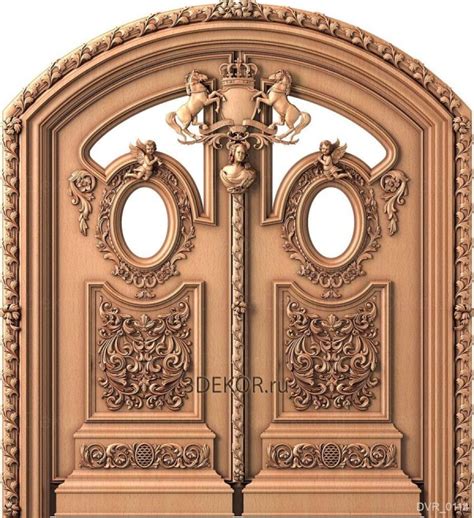 Dvr 0114 Двери из дерева Резные изделия готовые на заказ