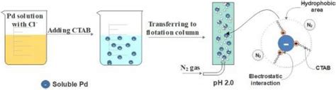 使用阳离子表面活性剂对钯进行离子浮选氯离子的影响 Colloids and Surfaces A Physicochemical and