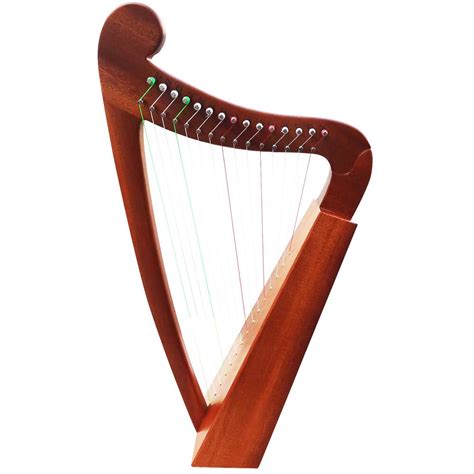 Opus Harp 15 String Diatonic Natural Finish Wood Wind Chimes Australia