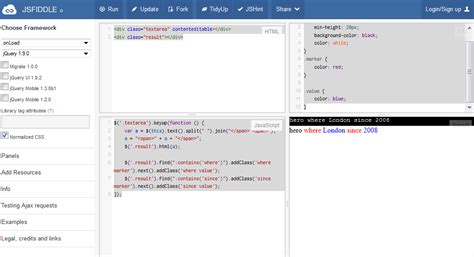 Javascript Real Time Styling As I Write Inside A Editable Div With