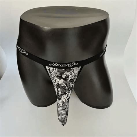 Cock Sock Mens Elephant Thong With Ball Pouch Support Domigewear Domigewear