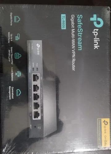 Black Wired TP LINK GIGABIT VPN ROUTER ER At Rs In Raipur ID
