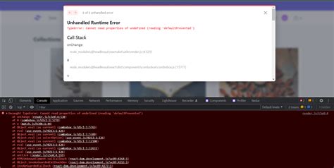 Cannot Read Properties Of Undefined Reading Defaultprevented