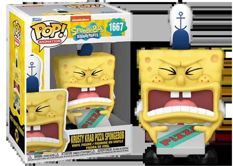 Spongebob Krokante Krab Pizza Rock Spongebob Meneer Krabs En