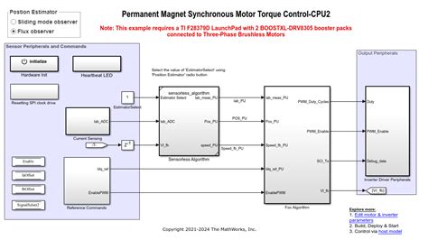 Control Pmsm Loaded With Dual Motor Dyno Using C2000 Processors