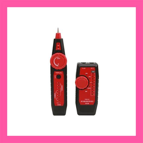 Cat5cat6 Telephone Cable Line Tracer Detector Cable Line Tracer And