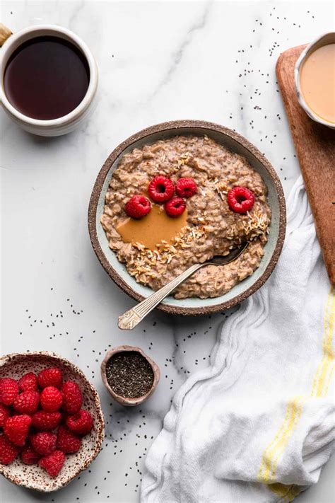 Chia Seed Oatmeal Food Faith Fitness