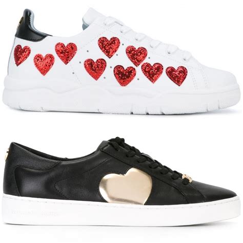 Shoes With Hearts On The Side At Elma Thomas Blog
