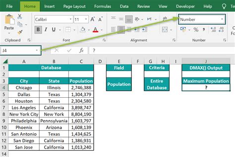 Dmax Excel Function Formula Examples How To Use
