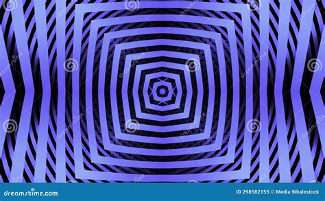 Hypnotic Relaxing Crossed Lines Forming Square Shapes Design