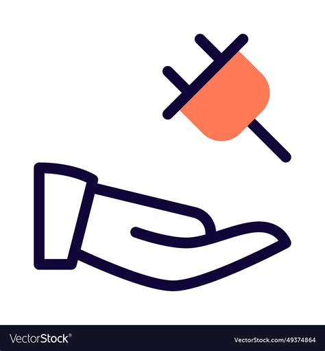 Distribution And Sharing Of Electrical Power Vector Image