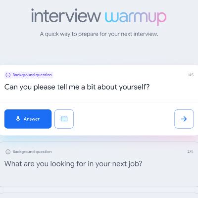 Google Interview Warmup The One Club