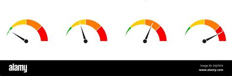 Speedometer Tachometer Icon Speed Indicator Sign Internet Car Speed Performance Concept