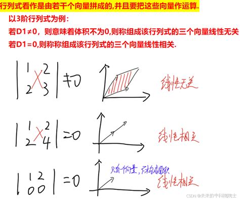 行列式（线性代数） Csdn博客