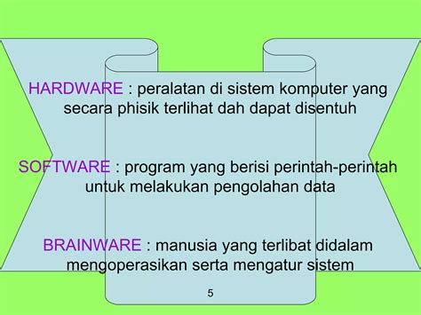 Pengertian Data And Informasi Ppt