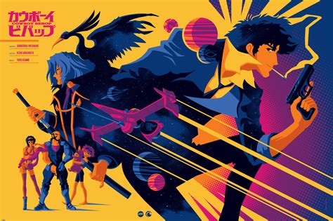 Cowboy Bebop Variant Poster Mondo