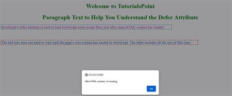 What Is The Role Of Deferred Scripts In Javascript